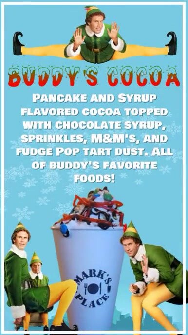 Elf Movie Name Tag Game (1) | PosterMyWall