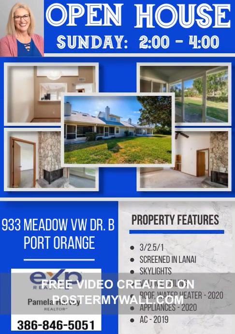 Open Listed House Ad Flyer Poster banner a3 | PosterMyWall