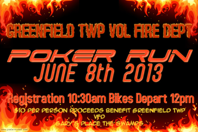 POKER RUN | PosterMyWall