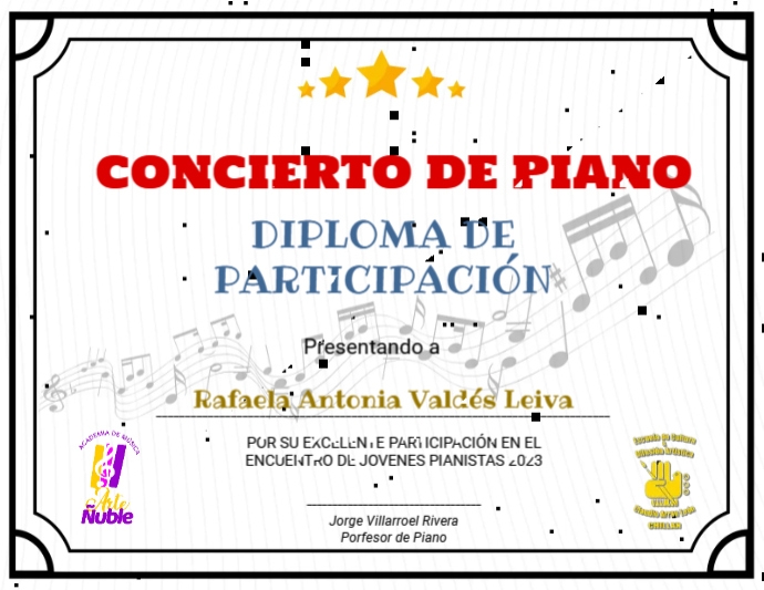 Editable Music Award Certificate | PosterMyWall