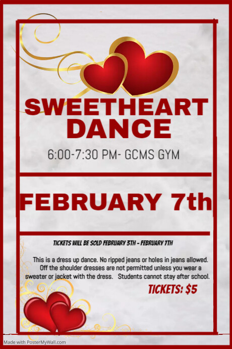 Copy of Sweetheart Ball Template | PosterMyWall