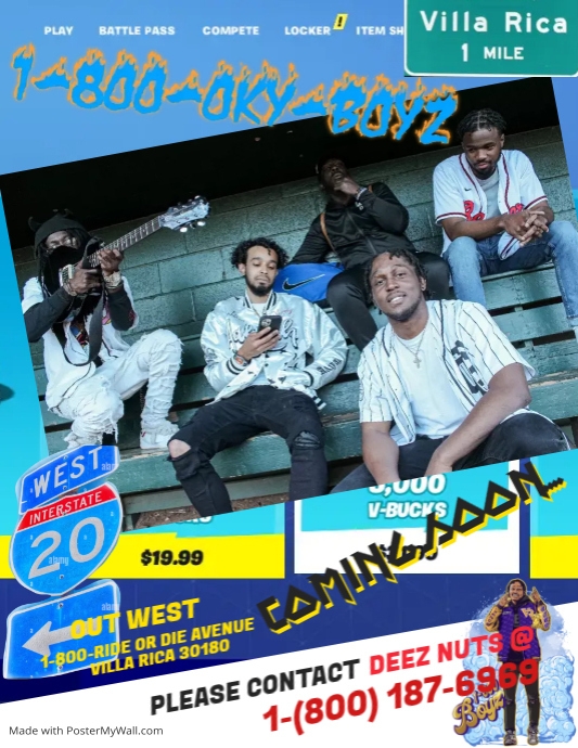 Blue and Yellow March Madness Basketball Flyer | PosterMyWall