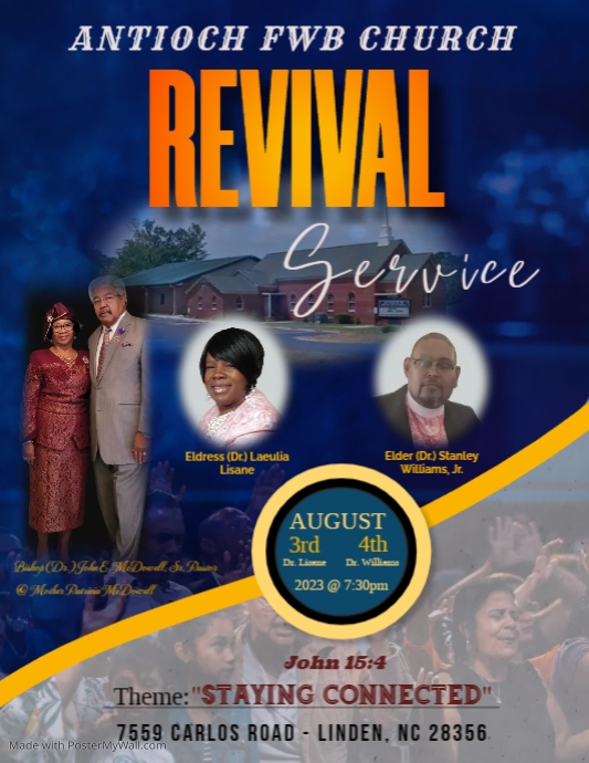 Revival Service | PosterMyWall