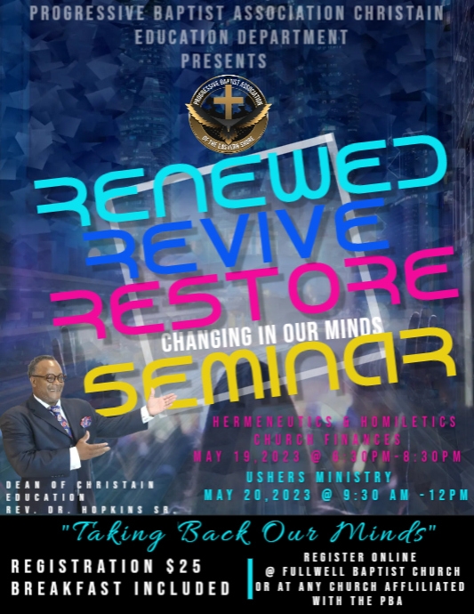 Renewed Church event | PosterMyWall