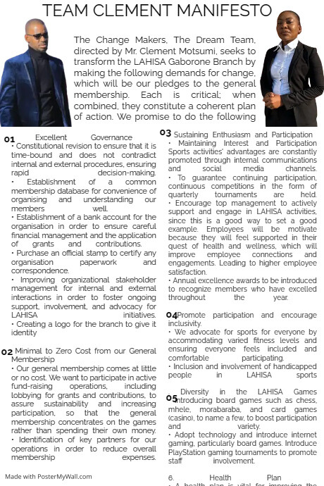 Manifesto Design | PosterMyWall