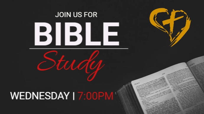 Online Bible Study (1) | PosterMyWall
