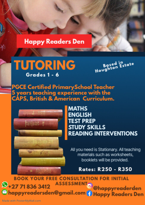 Copy of Home Tutoring Flyer | PosterMyWall
