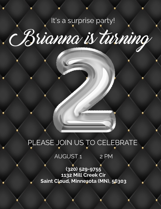 Copy of 2nd birthday | PosterMyWall