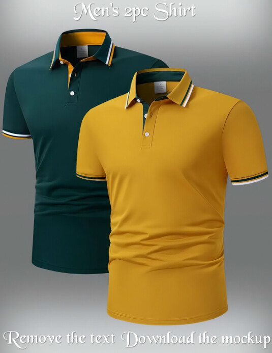 2pc Shirt Template | PosterMyWall