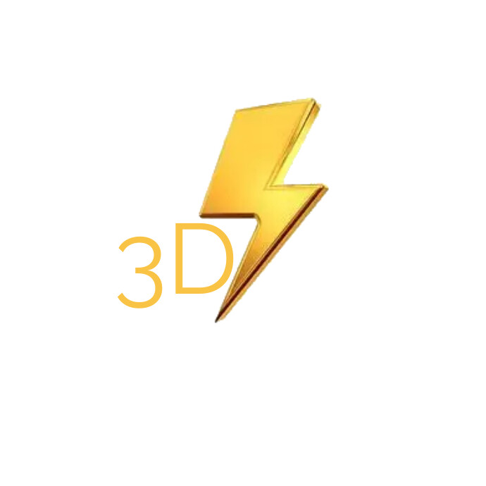 Plantilla de 3 D LOGO | PosterMyWall
