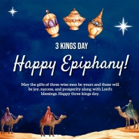 Happy 3 kings Template | PosterMyWall