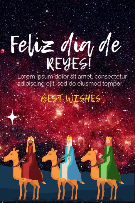 3 Kings Poster Template | PosterMyWall