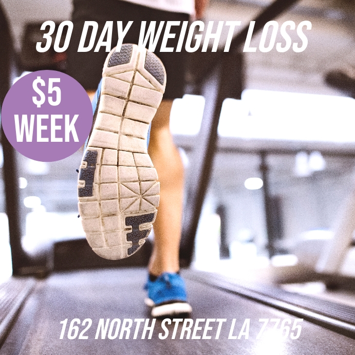 30 day weight loss Flyers Template | PosterMyWall