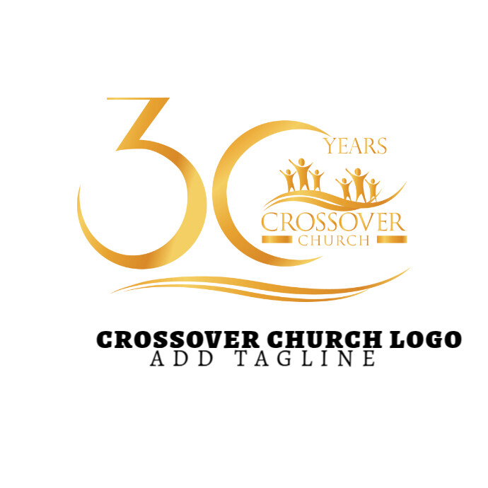 30 Years Crossover Church Poster Template | PosterMyWall