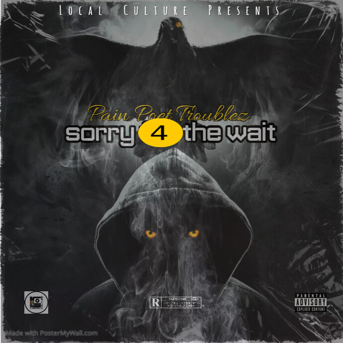 Copy of hawk Album Cover music art trap mixtape rap | PosterMyWall