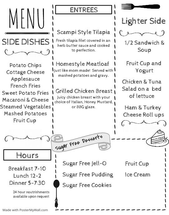 Copy of Copy of Copy of Menu | PosterMyWall