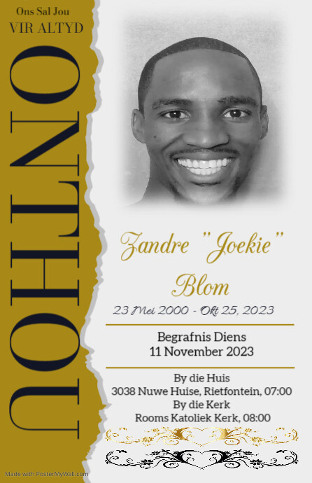 Funeral Program Template | PosterMyWall