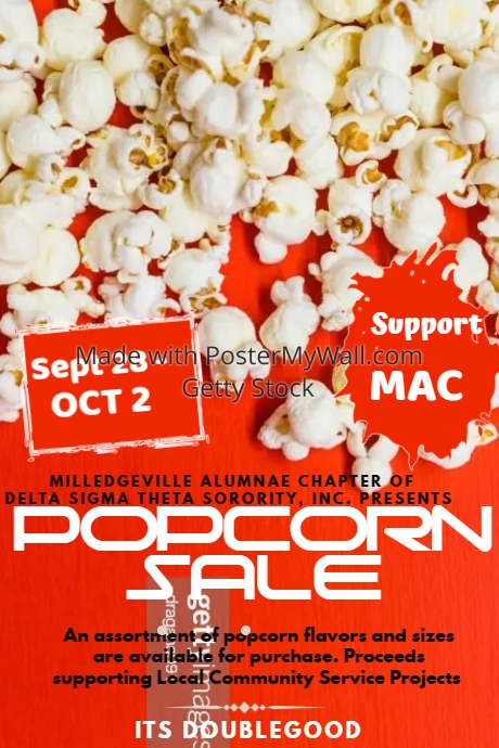 Popcorn Party Poster | PosterMyWall