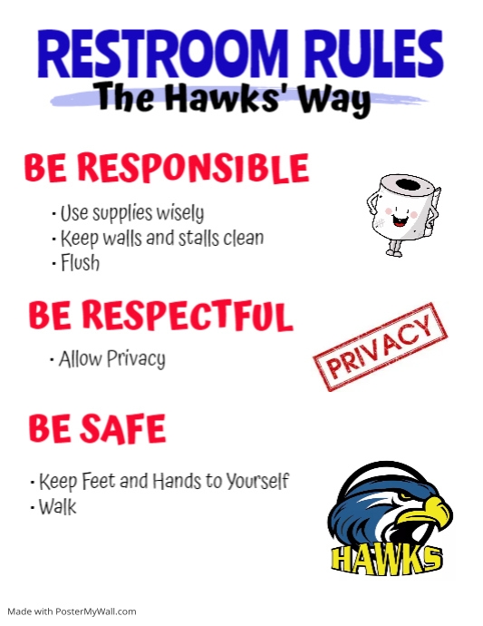 Elementary School Bathroom Rules at Mary Eklund blog