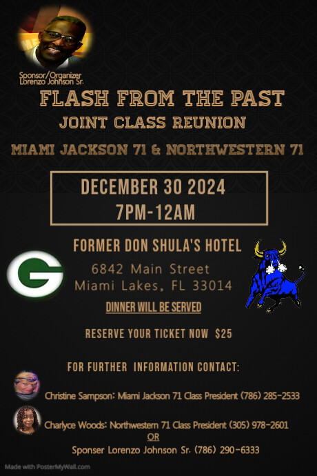 High School Class Reunion Flyer | PosterMyWall