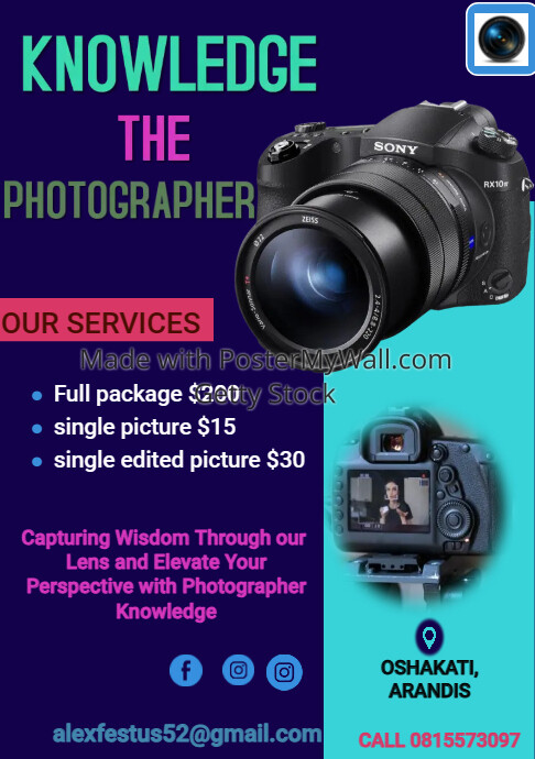 Copy of MEDIA MUSIC & VIDEO PRODUCTION POSTER FLYER | PosterMyWall