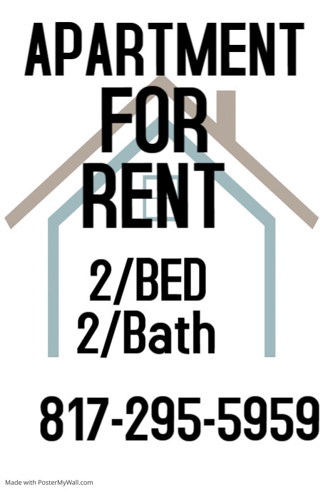Copy of APARTMENT FOR RENT POSTER TEMPLATE | PosterMyWall