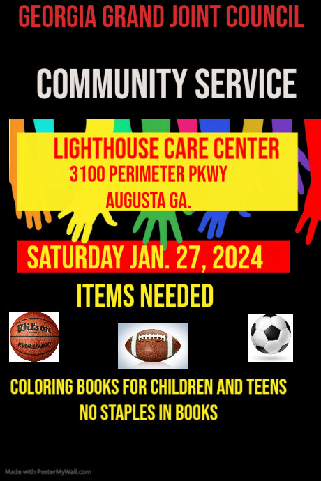 Volunteers Needed Colorful Poster Template | PosterMyWall