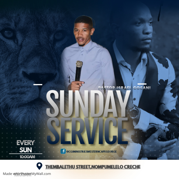 Church Worship experience poster | PosterMyWall