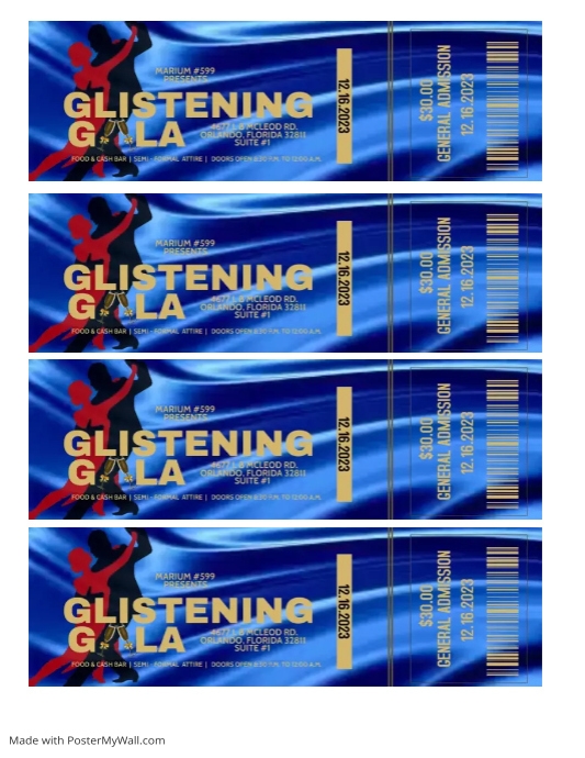 Copy of TICKET SHEET (1) | PosterMyWall