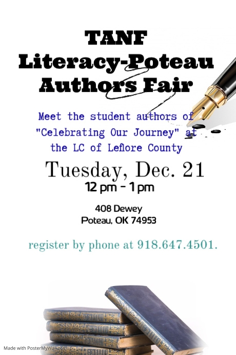 Copy of Meet The Local Authors Fair: Event Flyer | PosterMyWall