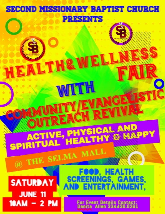 Copy of Wellness Festival Flyer | PosterMyWall