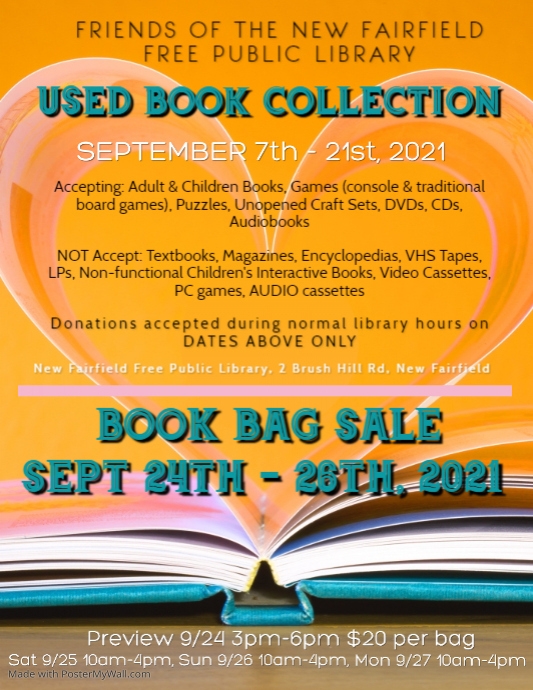 Copy of used book sale flyer template | PosterMyWall