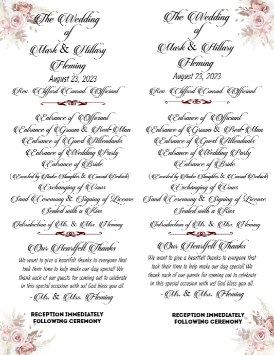 Copy of Copy of Wedding Invitation Card (3) | PosterMyWall