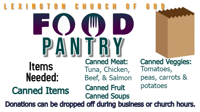 Food Pantry - Week 2 | PosterMyWall