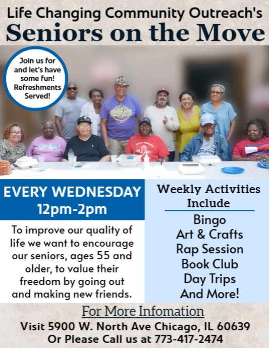 Seniors On the Move English Flyer (1) | PosterMyWall