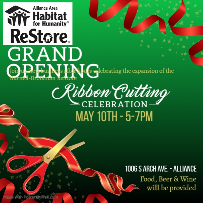Ribbon Cutting | PosterMyWall