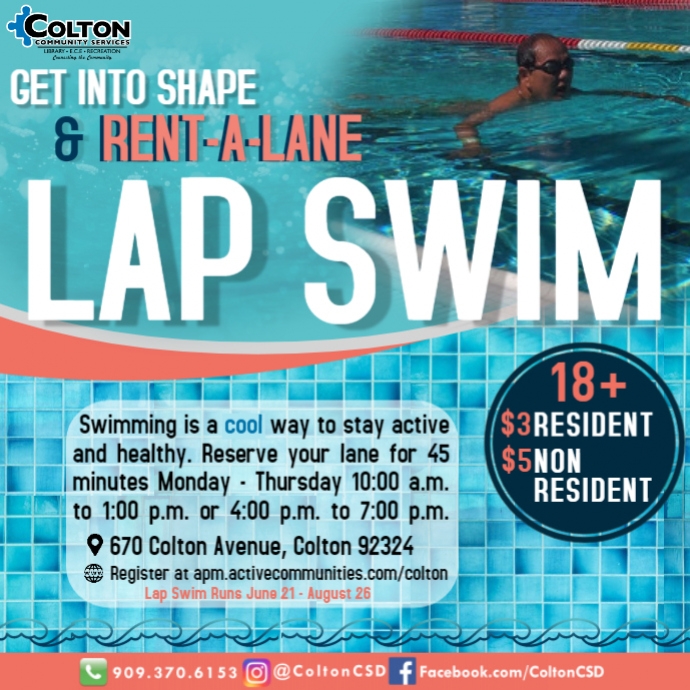 Lap Swim 2021 | PosterMyWall