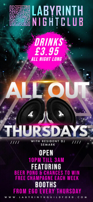 EDM House Music Flyer (1) | PosterMyWall