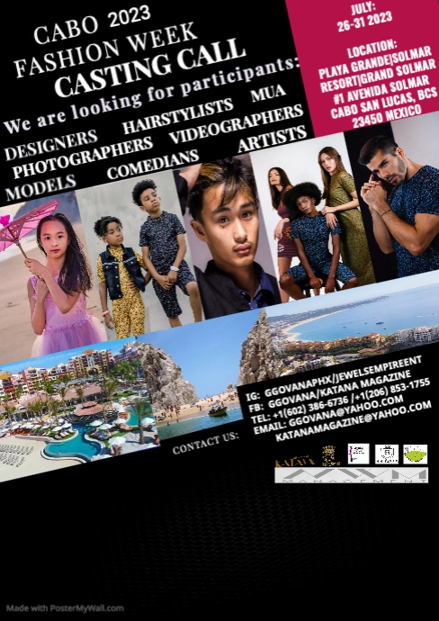 Copy of Model and Talent Agency | PosterMyWall