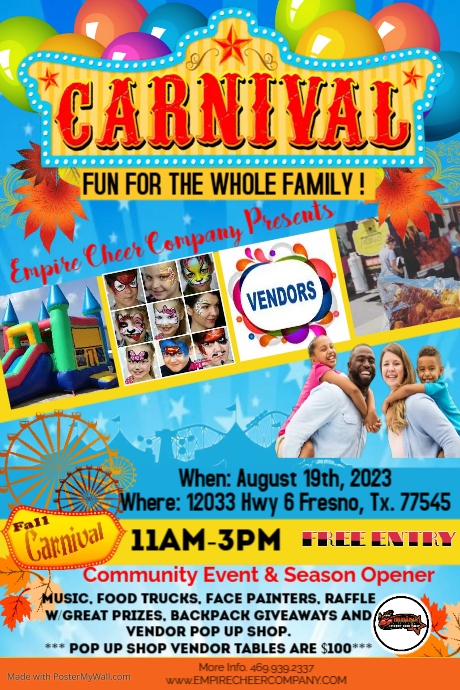 Fall Carnival | PosterMyWall