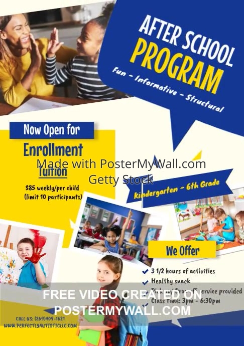Copy of After School Program | PosterMyWall