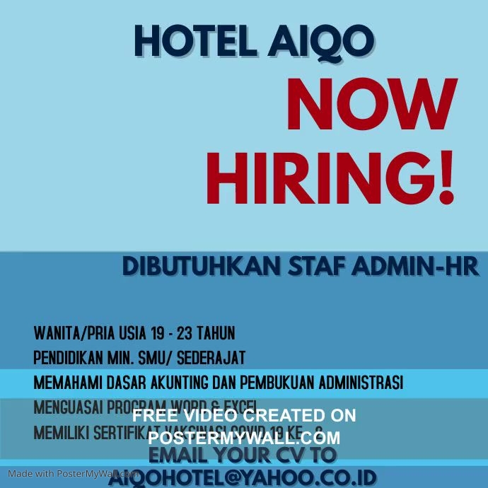 LOKER ADMIN | PosterMyWall