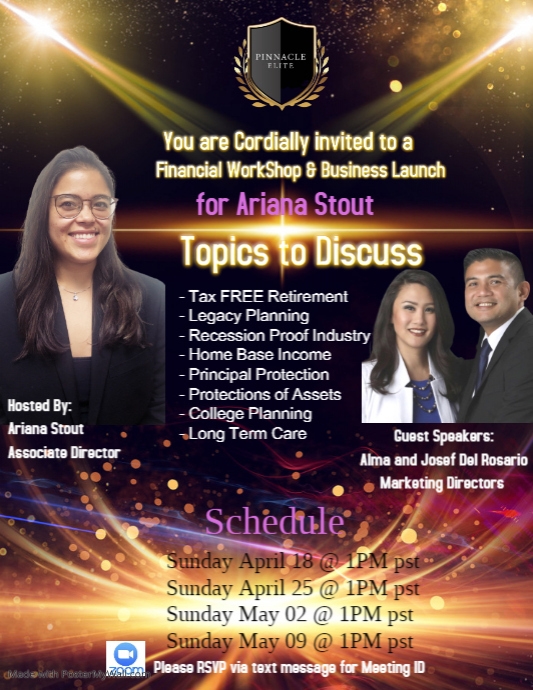 Copy of Stock trading course template | PosterMyWall