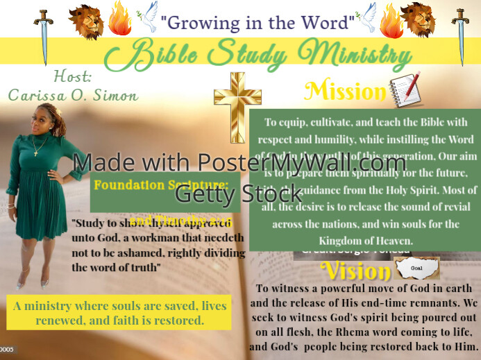New Bible Study Promo | PosterMyWall