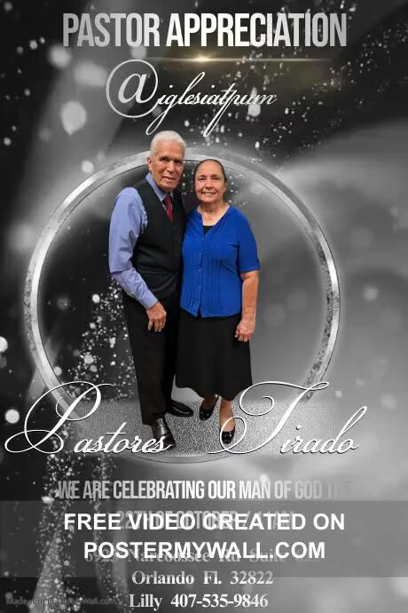 pastor appreciation poster template | PosterMyWall