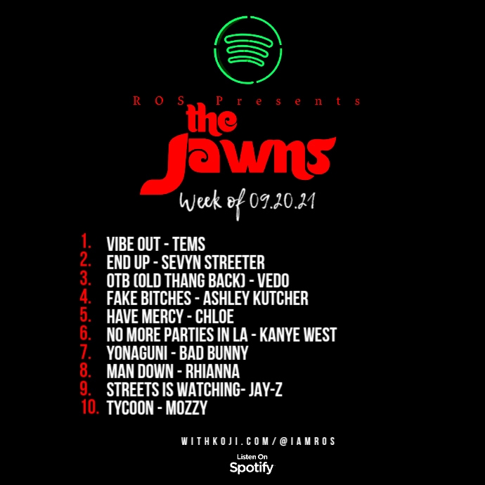 Copy of Red Mixtape Tracklist CD Cover | PosterMyWall