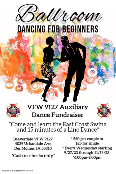 Ballroom dancing for beginners | PosterMyWall