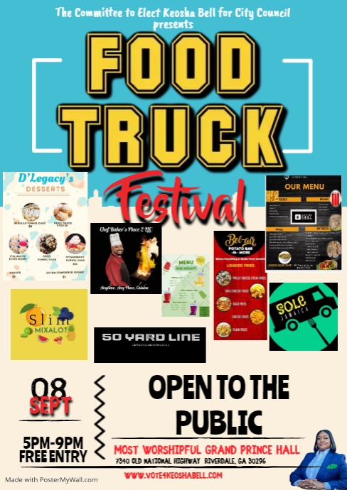 Food Truck Flyer Design | PosterMyWall
