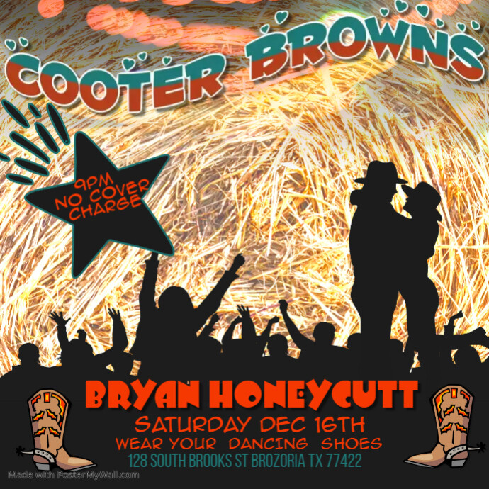 Copy of country line dancing lessons flyer template | PosterMyWall