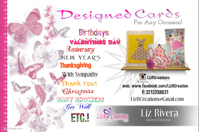 Copy of Handmade cards | PosterMyWall